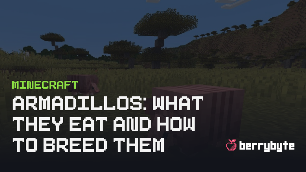 What Do Armadillos Eat in Minecraft (and How to Breed Them)